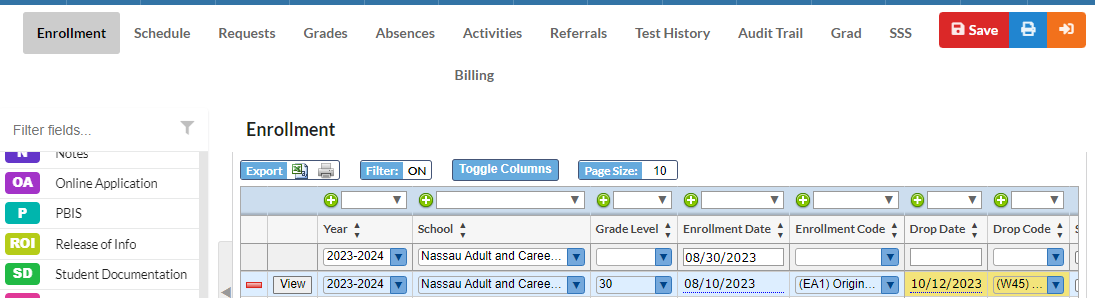 WDIS Dropping, Re-enrolling and Withdrawing Students – PAEC Help Desk