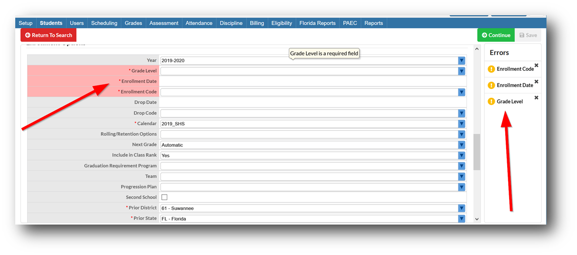 Enrollment – PAEC Help Desk